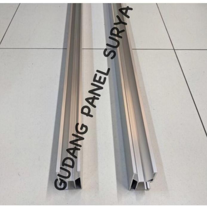Jual Mounting Bracket Panel Surya / Solar Panel Rail - Aluminium Rail 2 ...