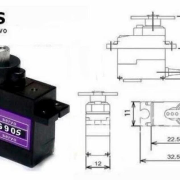Jual MG90S TOWER PRO SERVO MOTOR ARDUINO_UNO R3 CONTROL REMOTE | Shopee ...