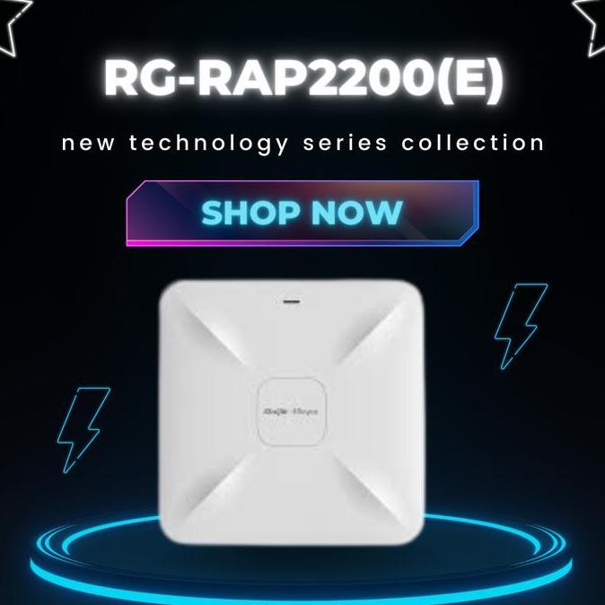 Jual Ruijie Reyee Rg-Rap2200(E) Ceiling Ac1300 Dual Band Poe Access Point New Stok | Shopee ...