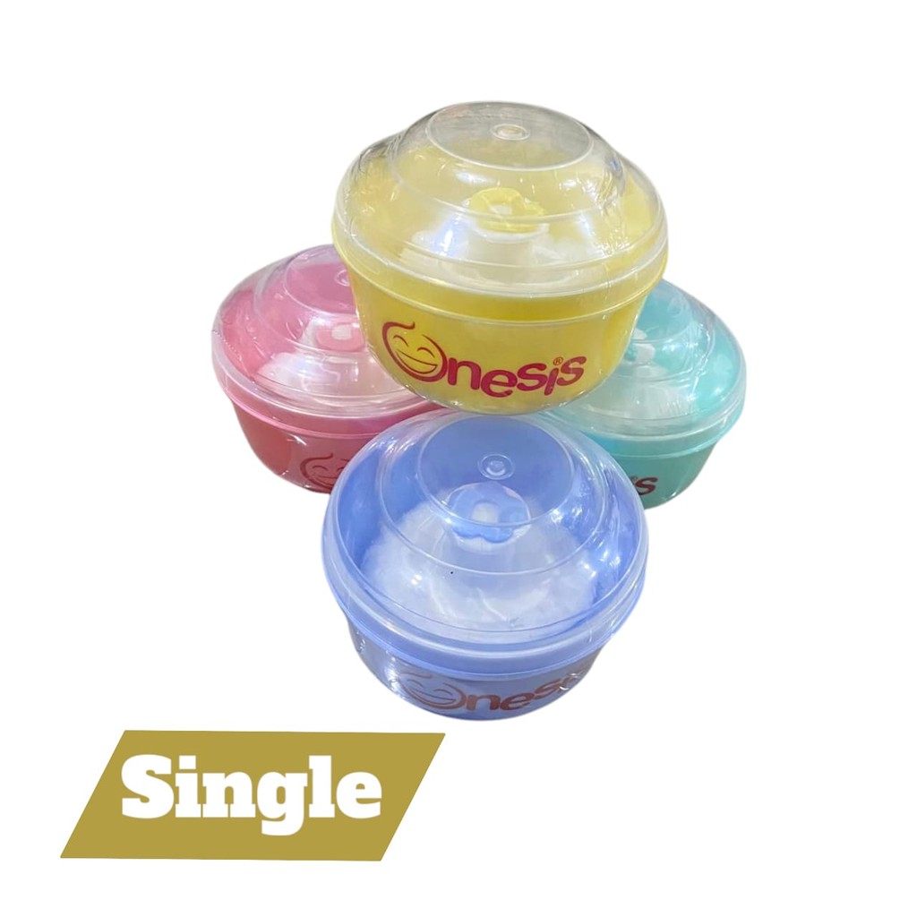Jual Tempat Bedak Bayi Single ONESIS Baby Powder Case Anti Pecah Plus ...