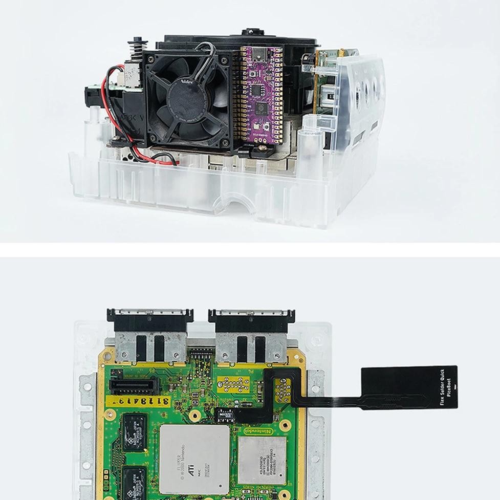 Jual For Raspberry Pi Pico Picoboot Replace Flex Ribbon Cable with GC2SD/SD2SP2 FPC Flex Solder ...