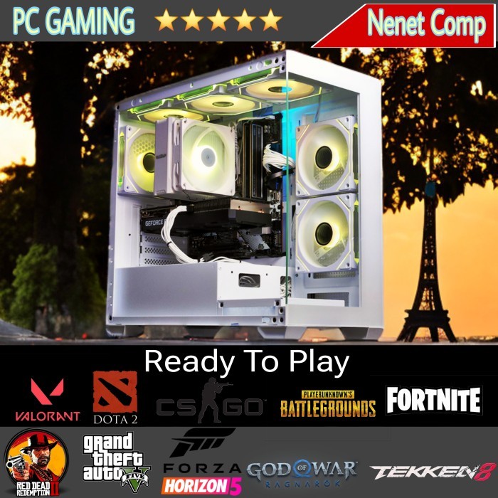 Jual PC Gaming AMD 5000 Ryzen 7 5700X RTX 3060 12GB 16GB NVMe | Shopee ...