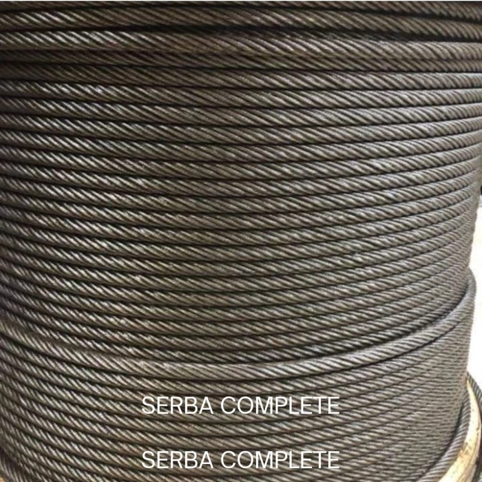 Jual Produk Unggulan] 18mm KABEL SELING SLING TALI KAWAT BAJA STEEL WIRE ROPE 18 mm ECER ...