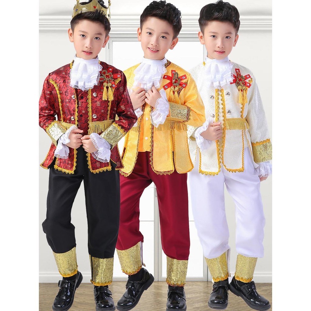 Jual Kostum Anak Laki-laki Drama Paduan Suara Sekolah Kostum Bangsawan ...