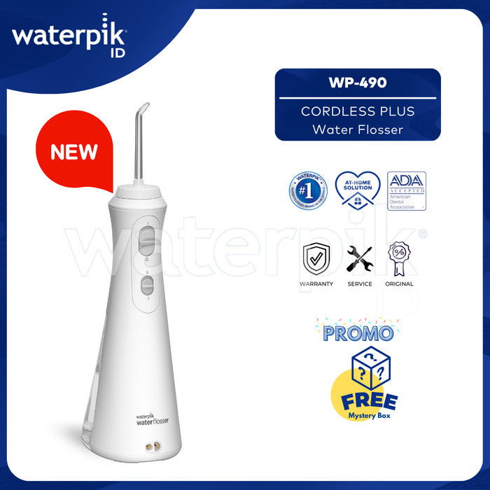 Jual Waterpik Cordless Plus Water Flosser WP-490 Pembersih Gigi ...