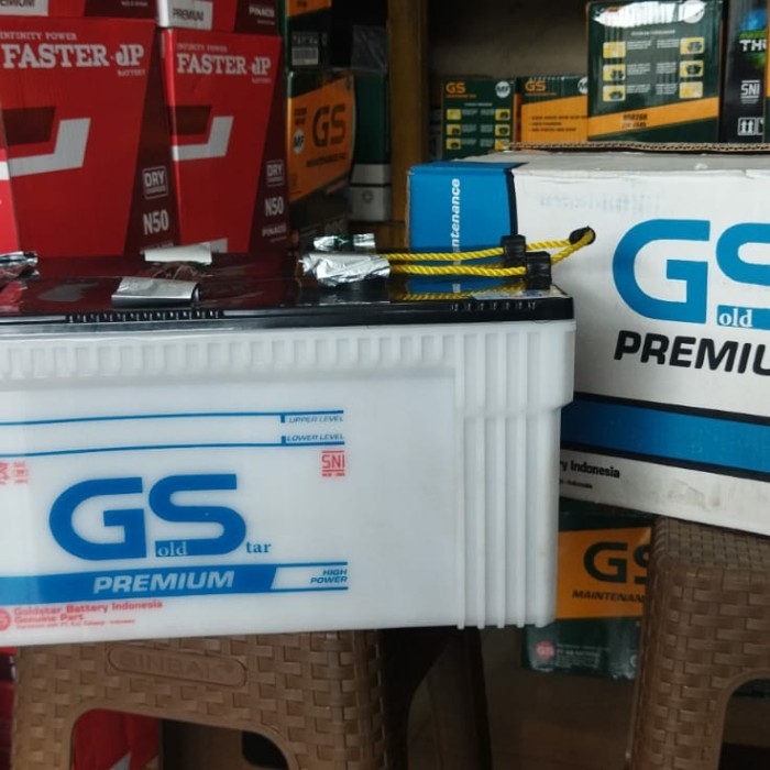 Jual Aki basah GS n200 12v 200ah 190h52R battery genset truck basah ...