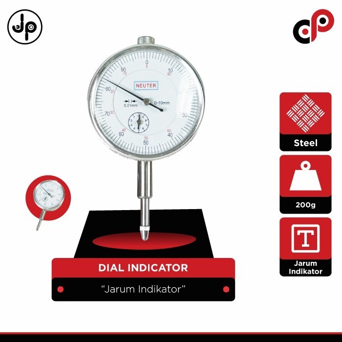 Jual Dial Indicator 0 - 30Mm Dial Gauge Jarum Indikator | Shopee Indonesia