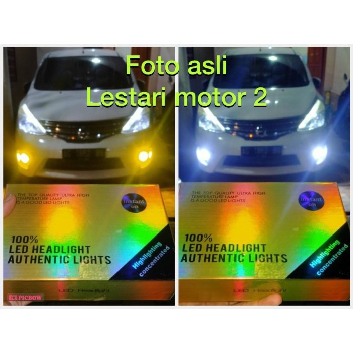 Jual Lampu Foglamp Led H11 H16 2 Warna Putih Kuning Super Terang Barang Langka | Shopee Indonesia