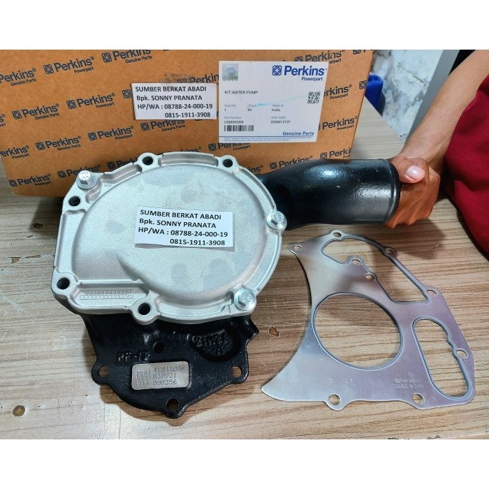 Jual Perkins U5Mw0206 4131A068 4131A131 U5Mw0194 4131A062 Water Pump ...