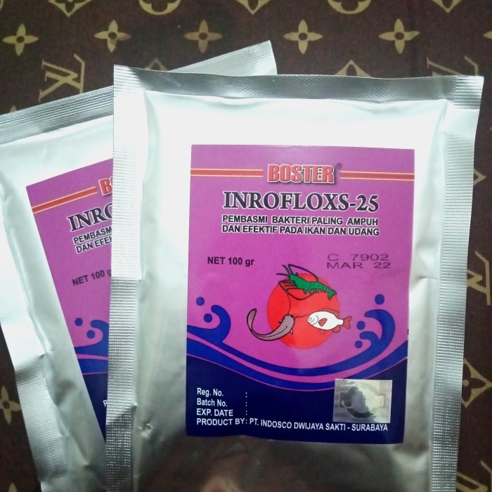 Jual Jual [READY] Boster inrofloxs 25 antibiotik ikan koi paling ...
