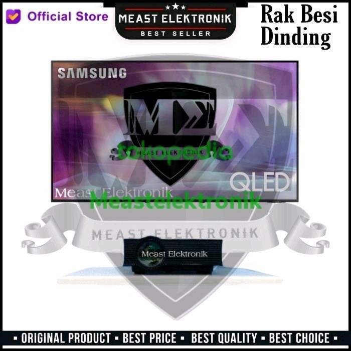 Jual RAK DVD/DECORDER DINDING BESI LENGKAP HITAM | Shopee Indonesia