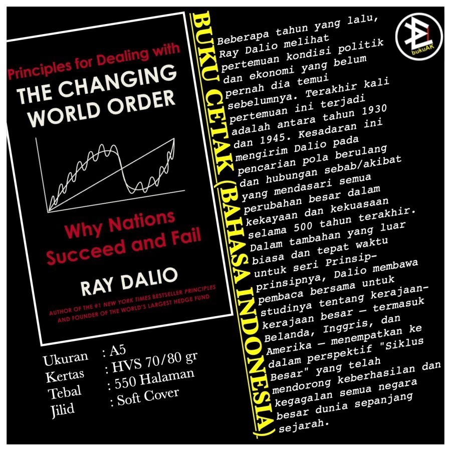 Jual Buku The Changing World Order - Ray Dalio | Shopee Indonesia