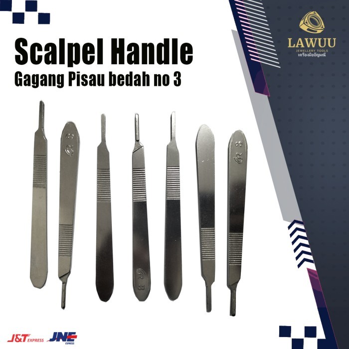 Jual %$%$%$%$] SCALPEL HANDLE / Gagang Pisau bedah /Stainless Steel ...
