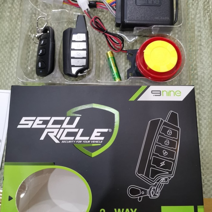 Jual HARGA DISC - alarm luminos A2 two Way remote control siren/vibrate ...