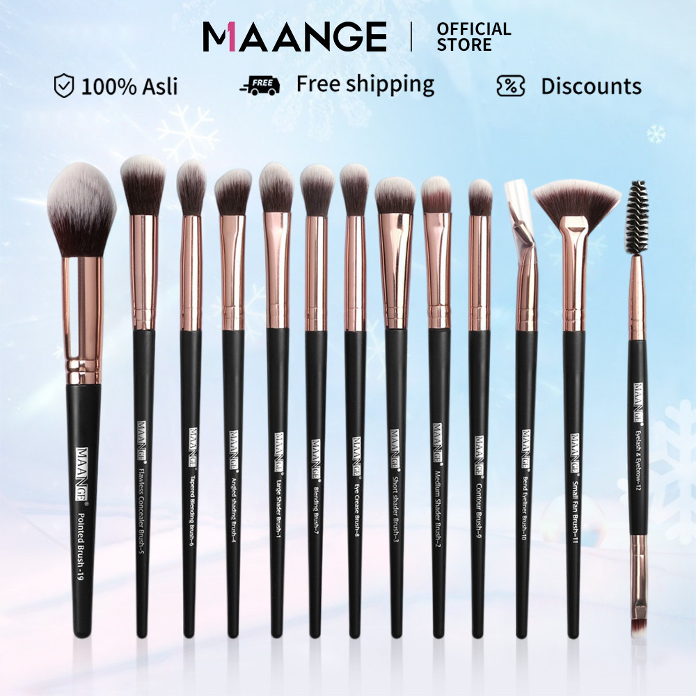Jual Maange 13Pc Et Ua Maeup Yang Lembut Maeup Tool Wajah Mata Bruh ...