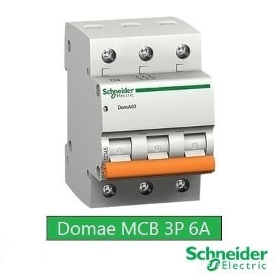 Jual Schneider MCB 3P 6A 10A 16A 20A - 3 Phase 6 10 16 20 A Ampere | Shopee Indonesia