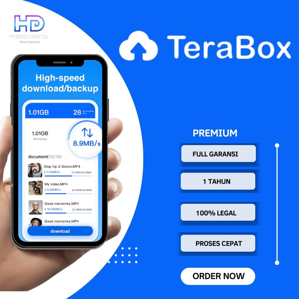 Jual Terabox Premium 1 Tahun Bergaransi (Proses Cepat 10 Menitan) | Shopee Indonesia