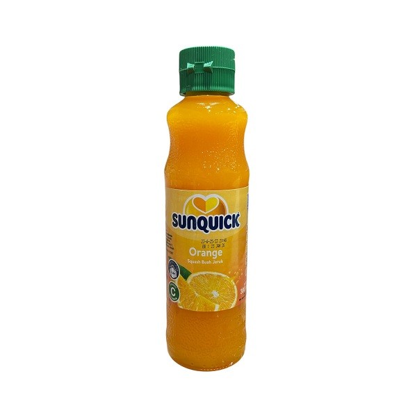Jual SUNQUICK SYRUP STANDART ORANGE 300 ML | Shopee Indonesia