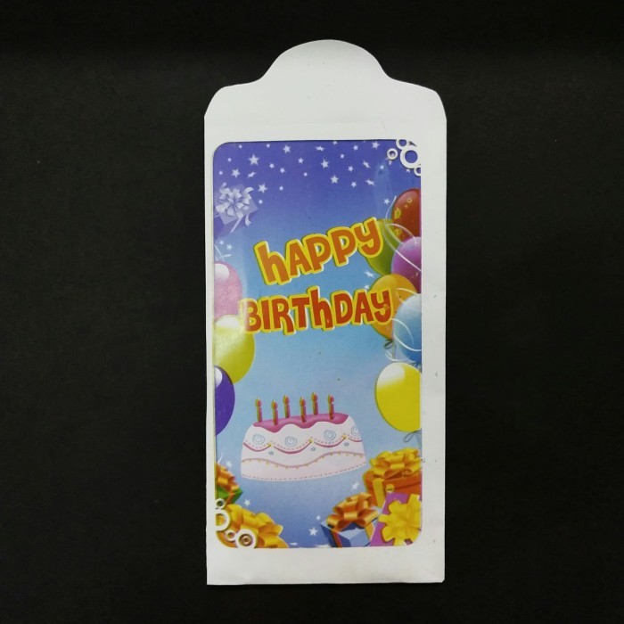 Jual Amplop Isi 4 Ulang Tahun Happy Birthday / Angpao Isi 4 Happy ...
