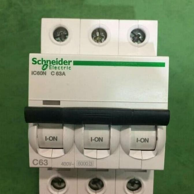 Jual Promo mcb schneider ic60n 3p 63a a9f74363 3phase 3pull 3 phase COD | Shopee Indonesia