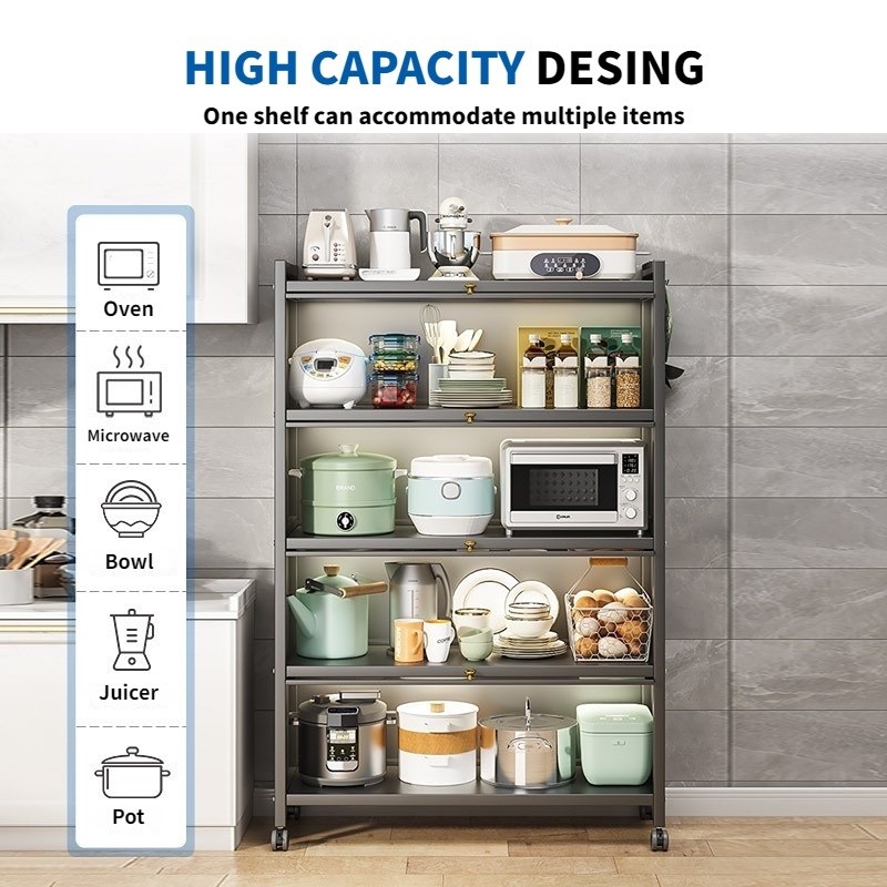 Jual Awet Rak Dapur Kabinet Almari Dapur Kitchen Organizer Storage Rack ...