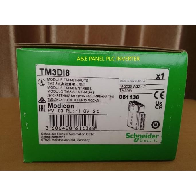 Jual PLC SCHNEIDER Modicon TM3DI8 TM3 DI8 Digital input Module | Shopee Indonesia