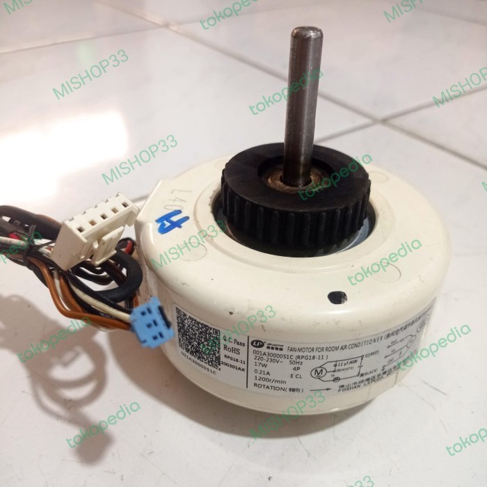 Jual DINAMO MOTOR FAN AC AQUA AQA KR5ANS-9ANS/ANE ORIGINAL | Shopee ...