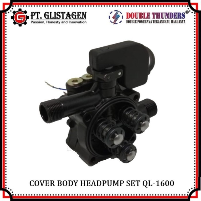 Jual BODY CASING HEAD PUMP SET SWITCH OTOMATIS PISTON JET CLEANER QL ...
