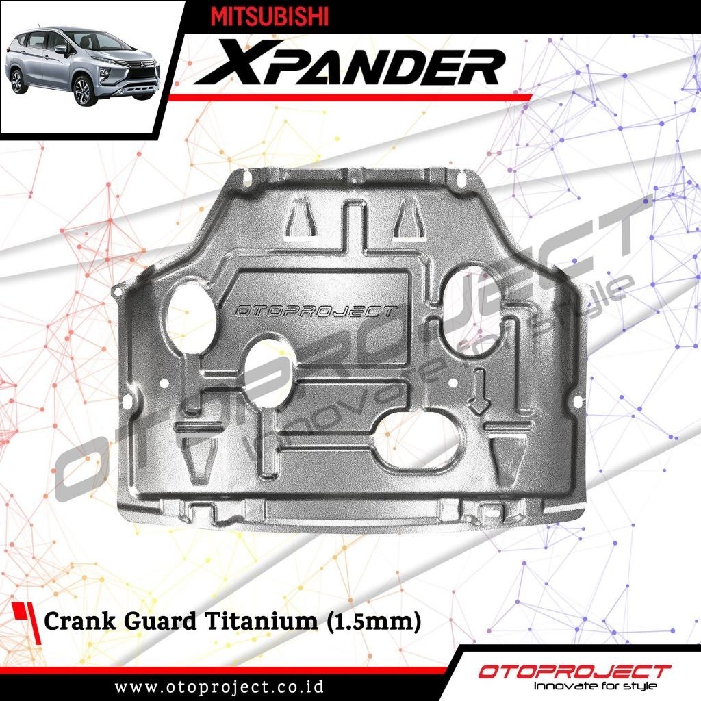 Jual Otoproject - Crank Guard Xpander Titanium (1.5Mm) | Pelindung ...