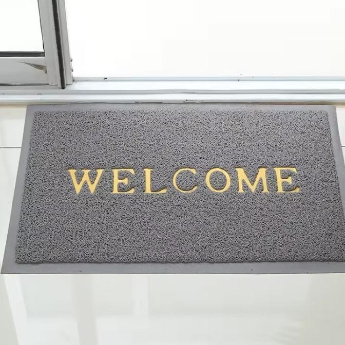 Jual ASLI DIY KESET LANTAI PREMIUM ANTI SLIP WELCOME MIE BIHUN TEBAL ...