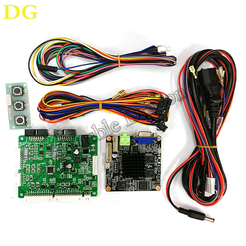 Jual YHS Car Racing Game Motherboard and Steering Wheel for Children ...