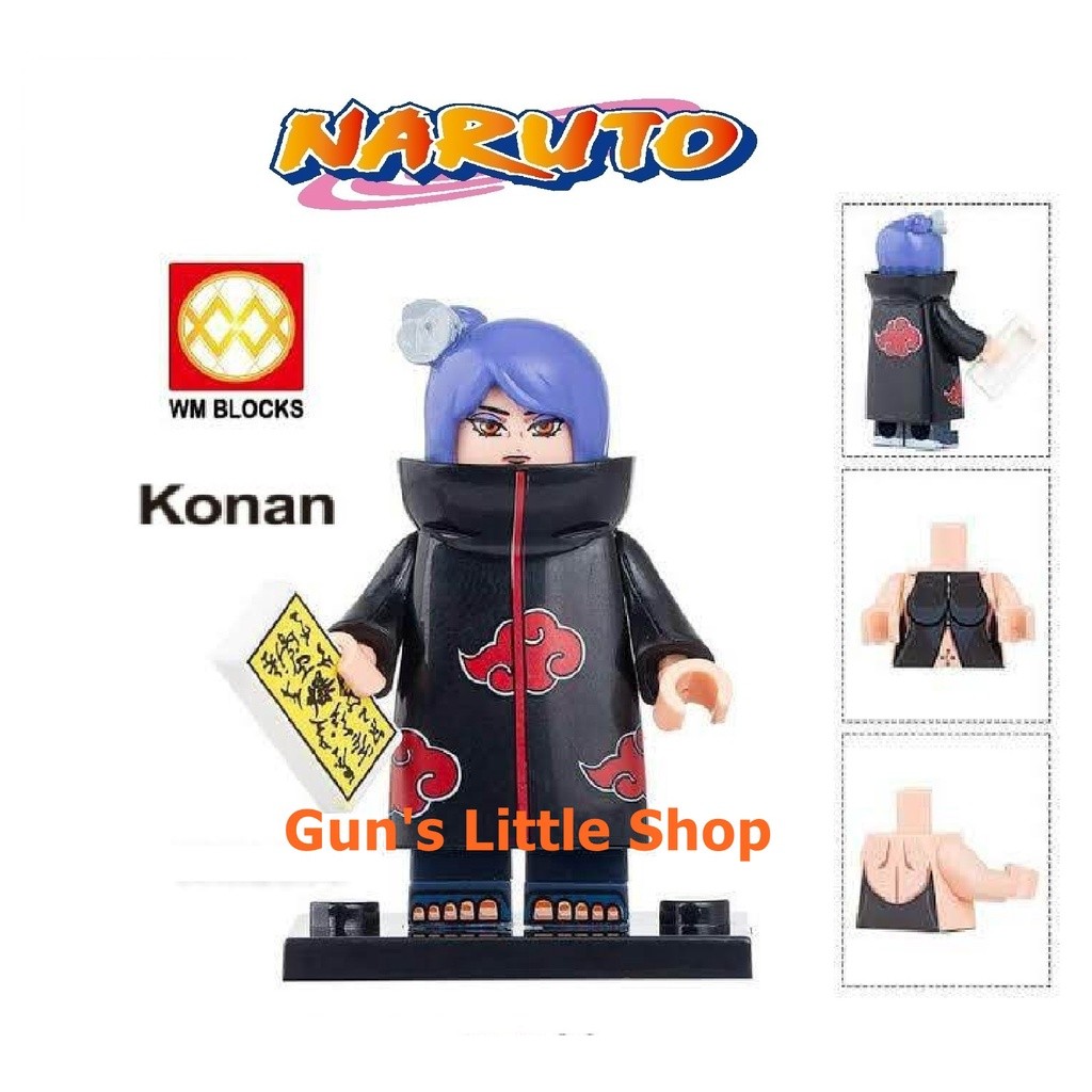 Jual Mini Action Figure - Cartoon Movie Shippuden Konan Kunoichi ...