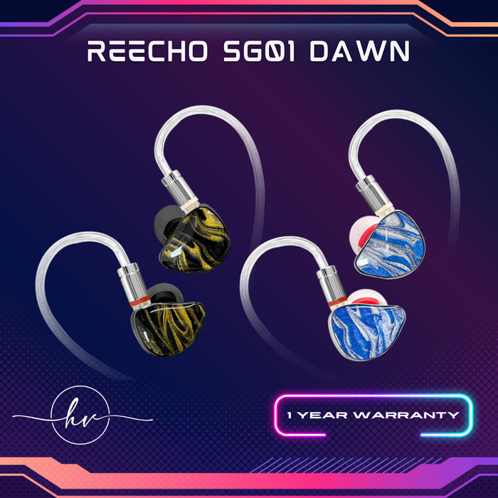 Jual REECHO SG-01 DAWN IEM In Ear Monitor Earphone Berkualitas | Shopee ...