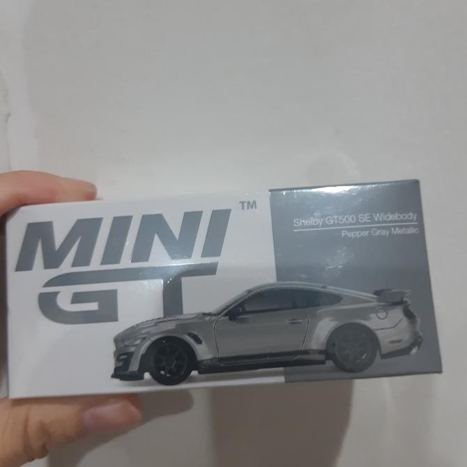Jual Mini GT 615 ford shelby GT500 SE widebody pepper grey metallic ...