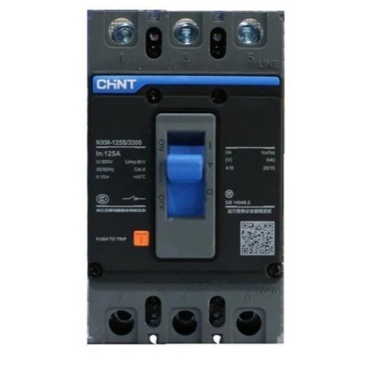 Jual Mccb Breaker Nxm-125S 25Ka 3P 80A 100A 125A Chint | Shopee Indonesia
