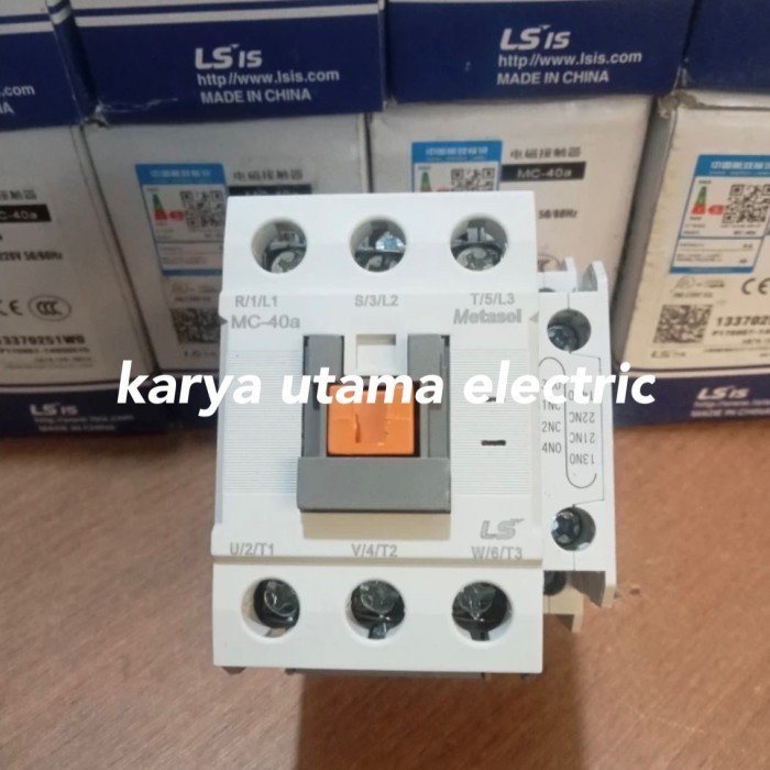 Jual Kontaktor Ls Mc 40A 220Volt Contactor Mc 40A 220Volt Original | Shopee Indonesia