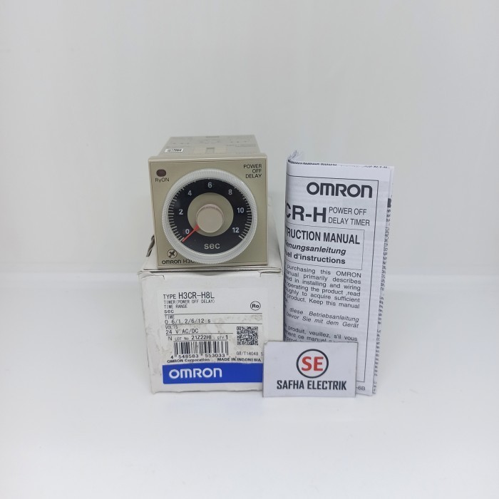 Jual Timer Omron H3Cr-H8L Timer (Power Off Delay) | Shopee Indonesia