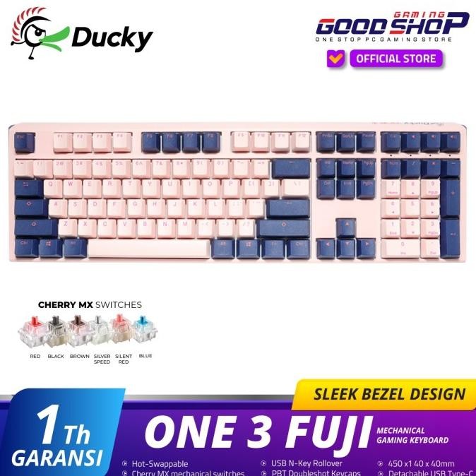 Jual Goodseries| Ducky One 3 Fuji Non-LED Full Size - Gaming Keyboard ...