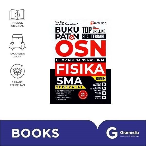 Jual Buku Paten Osn Fisika Sma Sederajat | Shopee Indonesia