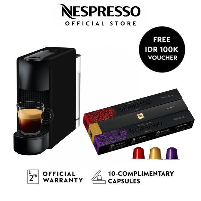 Jual NESPRESSO Essenza Mini C30 Coffee Machine, Black (Mesin Kopi ...