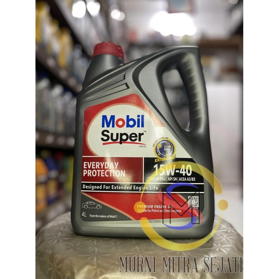 Jual Mobil Super 1000 Everyday Protection Oil Oli SAE 15W-40 Galon 4 L ...
