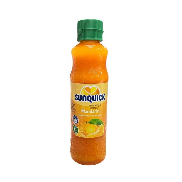 Jual SUNQUICK SYRUP STANDART MANDARIN 300 ML | Shopee Indonesia