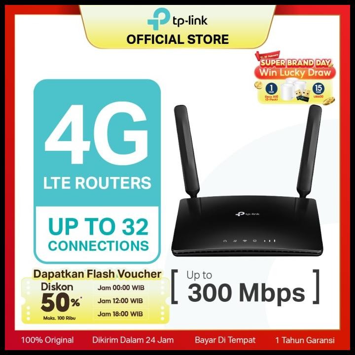 Jual Terlaris Tp-Link Router Tl-Mr6400 Wifi Modem Router Modem Wifi 4G ...