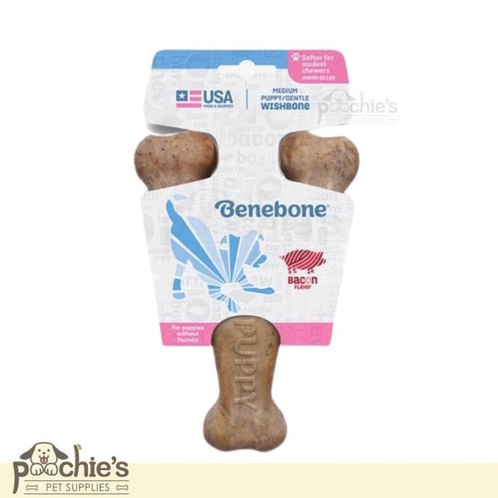 Jual Benebone Medium Puppy ( Wishbone bacon ) | Shopee Indonesia