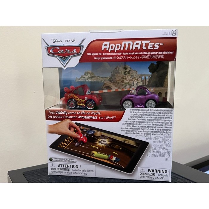 Jual Spin Master Cars 2 AppMATes Lightning McQueen & Holley Shiftwell ...