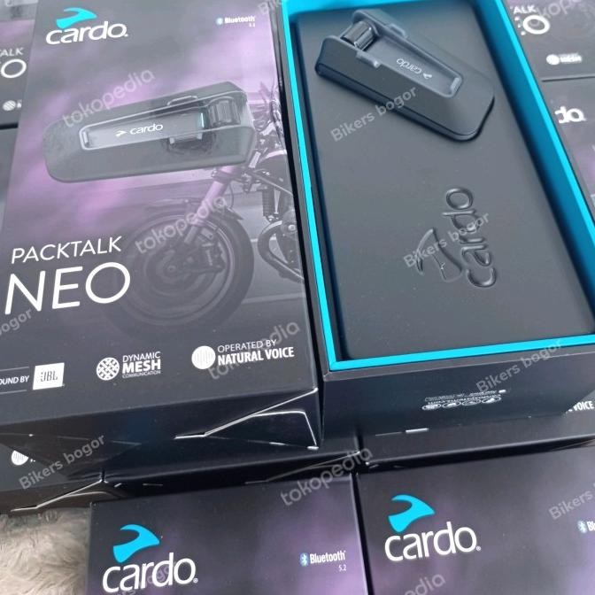 Jual Tersedia Packtalk Neo Intercom Cardo Sound By Jbl | Shopee Indonesia