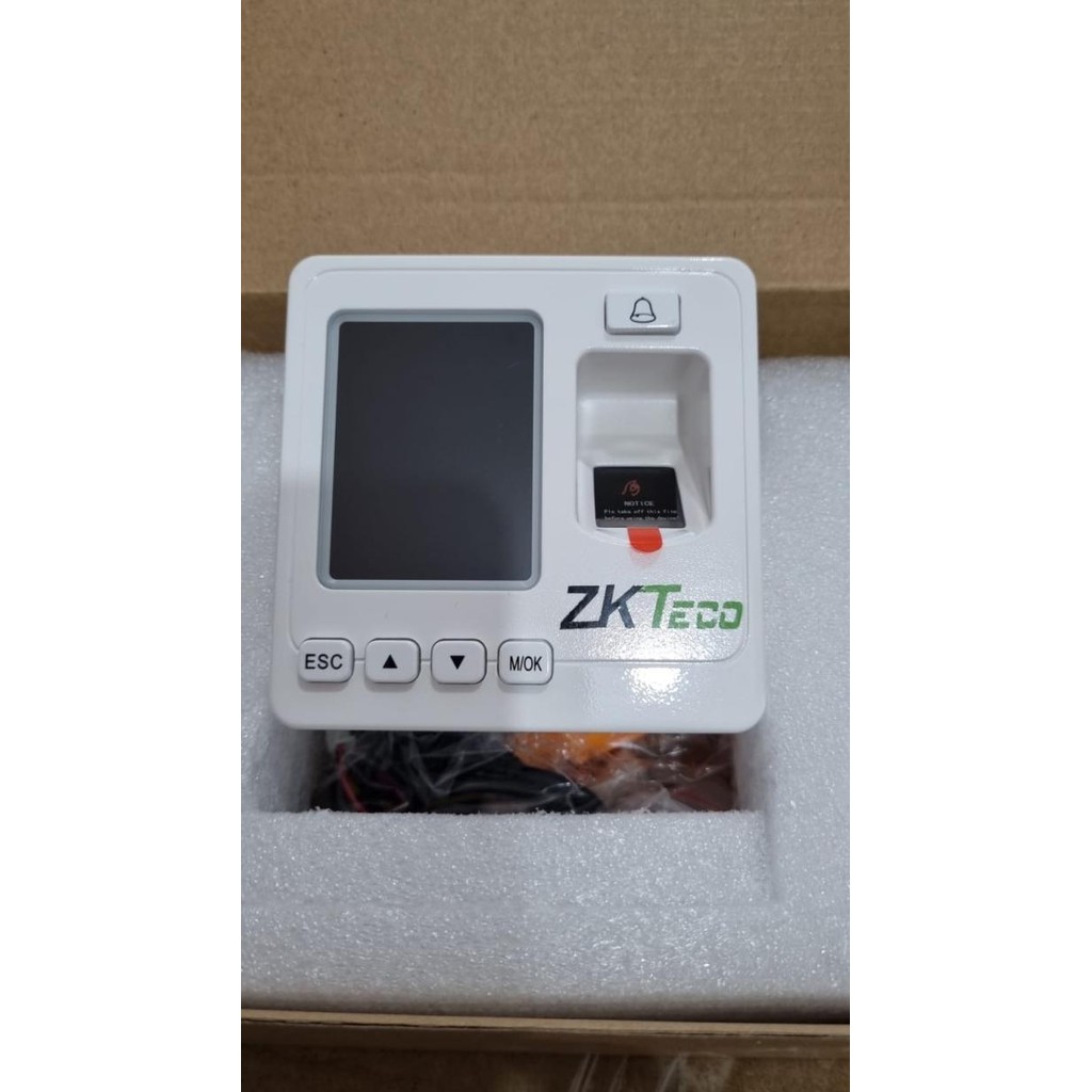 Jual MESIN ABSENSI ACCESS CONTROL SIDIK JARI | FINGERPRINT ZKTECO SF100 | Shopee Indonesia