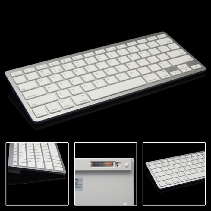 Jual HARGA DISC - KEYBOARD APPLE MAC PC WIRELESS BLUETOOTH LIKE ...