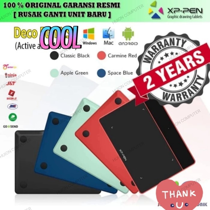 Jual XP Pen Deco Fun S Pentablet Alternatif Wacom dan Huion Garansi 2 ...