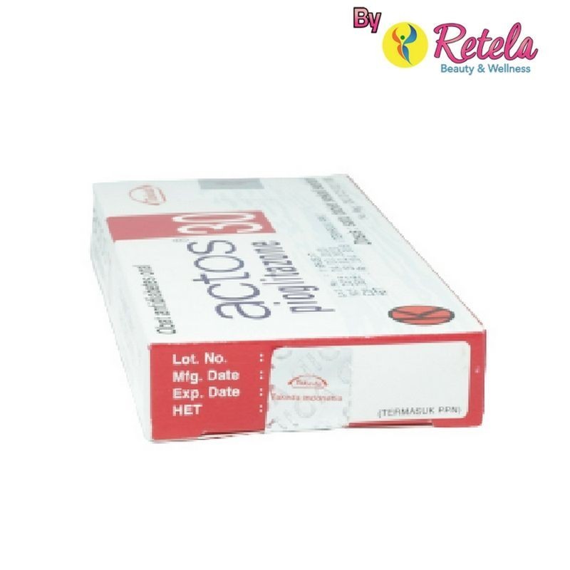 Jual ACTOS 30MG 1 STRIP 7 TABLET | Shopee Indonesia